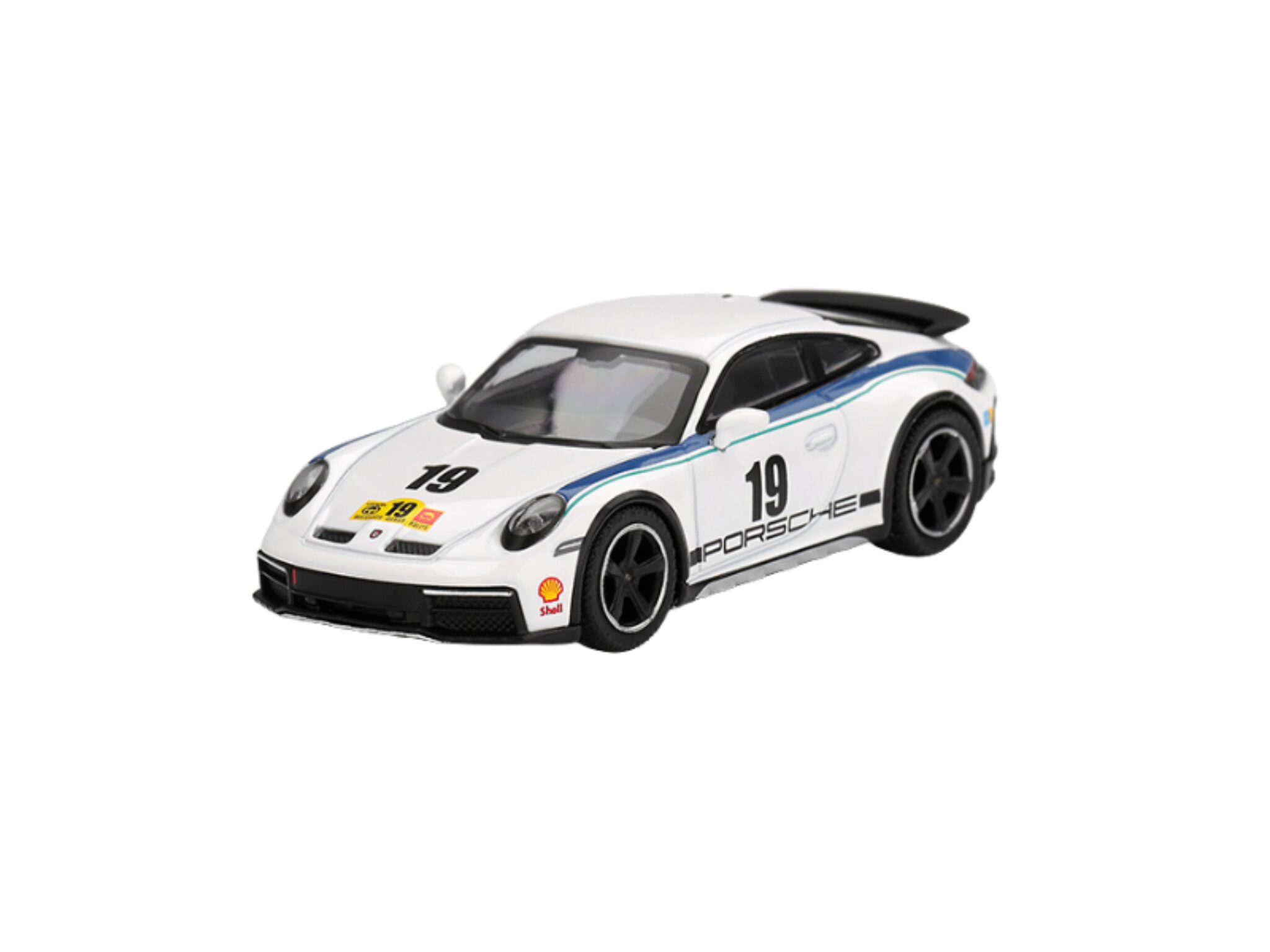 Macheta auto Porsche 911 (992) Dakar Rallye Design Package 74 2024 1:64 ...