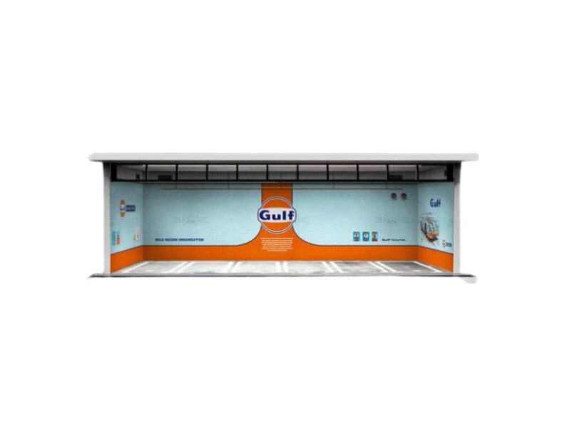 Diorama Parcare Garaj cu Lumini Gulf 1:64 Moreart MO914001 - Minicars