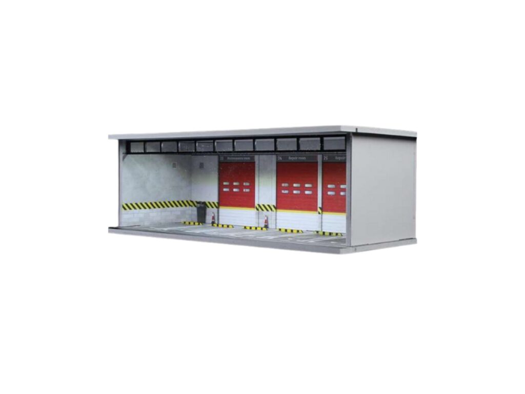 Diorama Parcare Garaj cu Lumini D-Parking 1:64 Moreart MO914056 - Minicars