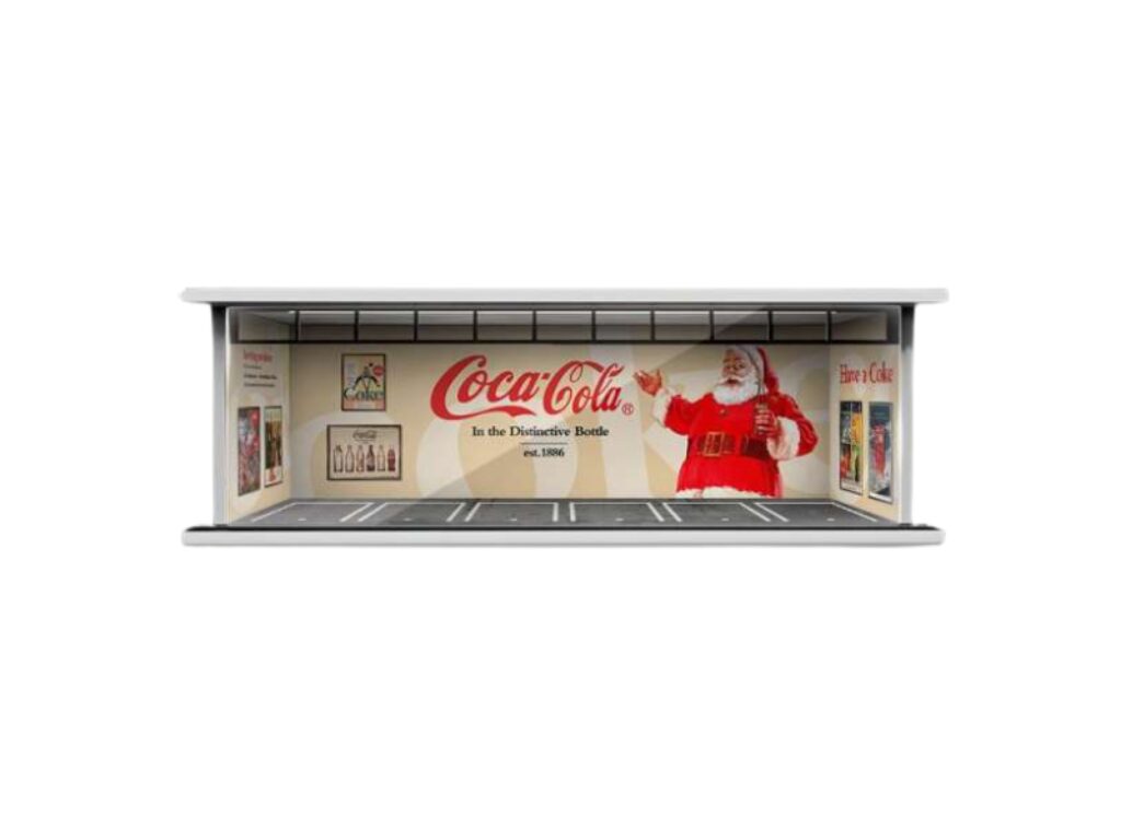 Diorama Parcare Garaj cu Lumini Coca-Cola B 1:64 Moreart MO914036 ...