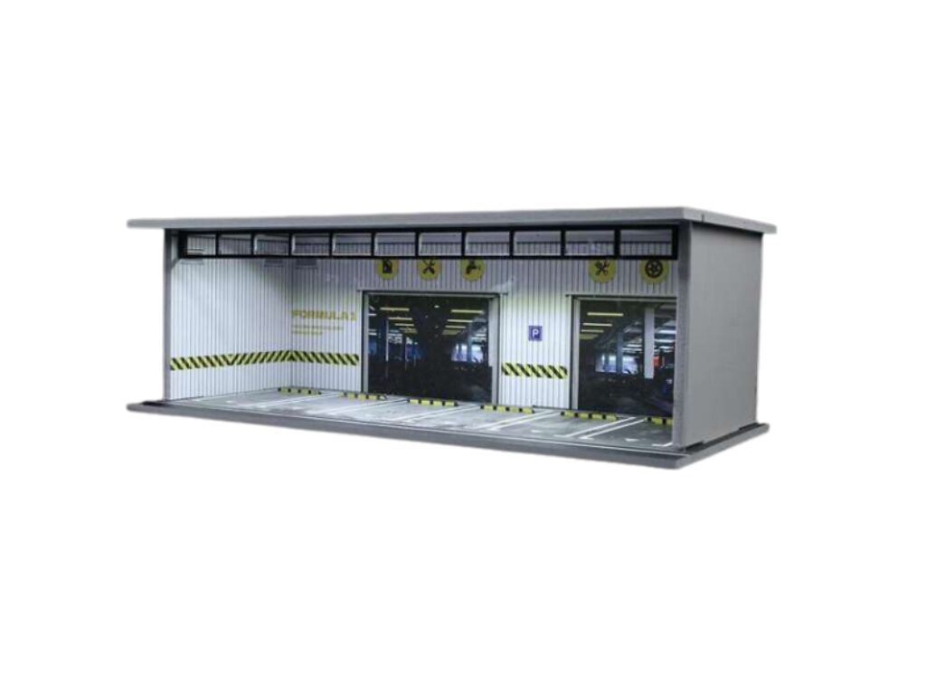 Diorama Parcare Garaj cu Lumini B-Parking Lot 1:64 Moreart MO914058 ...